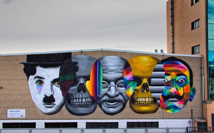 Las 7 obras más asombrosas de Okuda | The Idealist